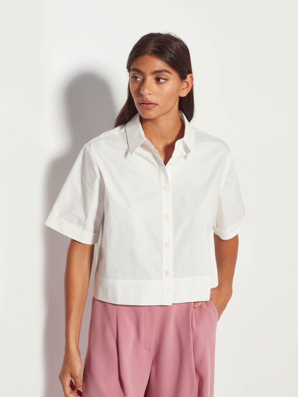 Everly Shirt (Organic Cotton) White – Juliette Hogan