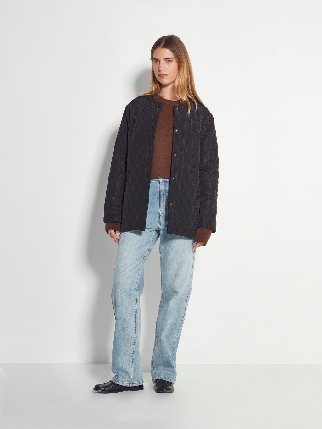 Daily Jacket (Quilted Diamond) Black – Juliette Hogan